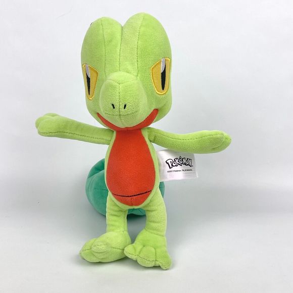 Pokemon | Toys | 22 Nintendo Pokemon Treecko 8 Green Stuffed Animal ...
